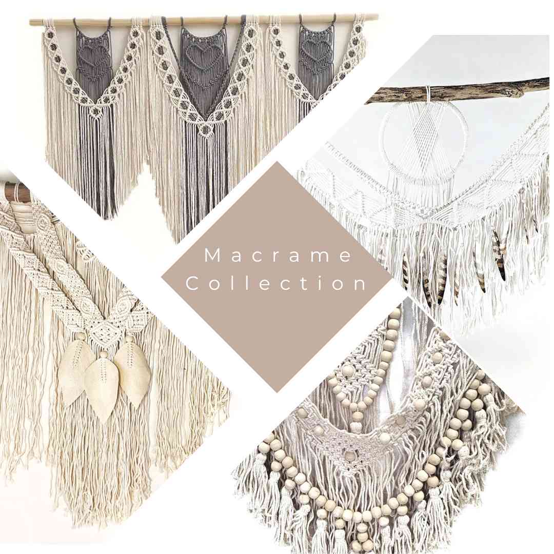 Handmade Boho Home Decor: Macrame Wall Art